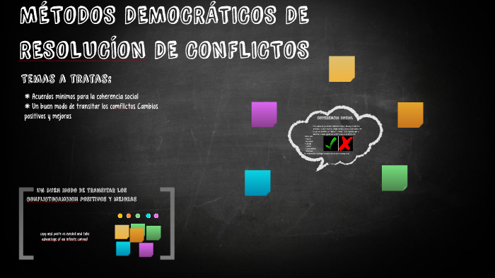 MÉTODOS DEMOCRÁTICOS DE RESOLUCÍON DE CONFLICTOS by rosmery ortiz on Prezi