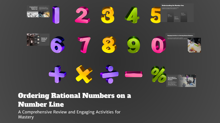 Ordering Rational Numbers on a Number Line by Mitche Cabasa on Prezi