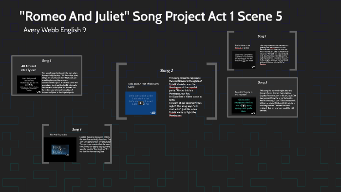 Romeo And Juliet Song Project by Avery Webb on Prezi