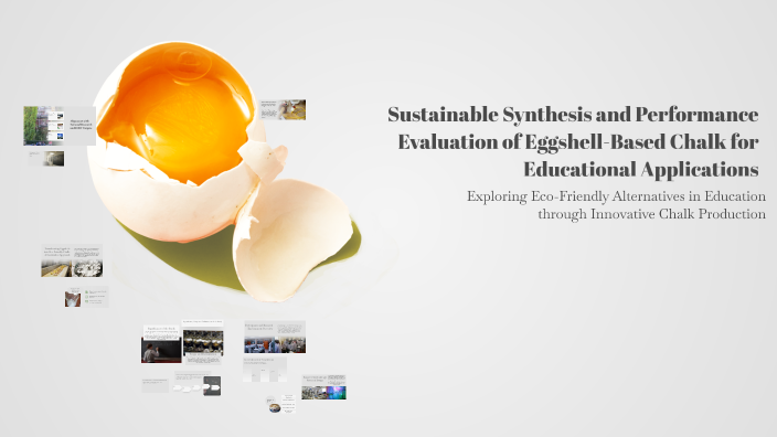 Sustainable Synthesis and Performance Evaluation of Eggshell-Based ...