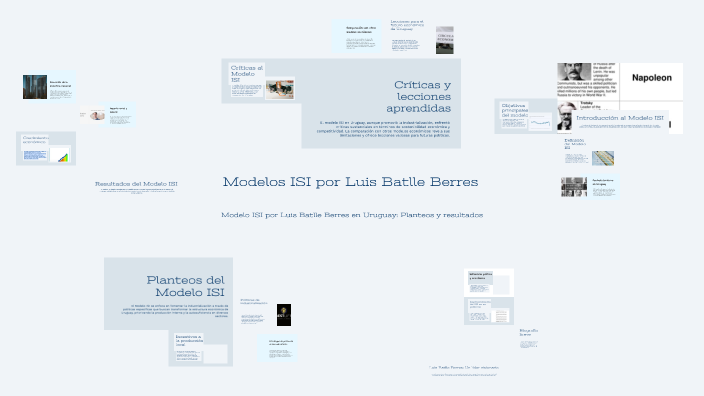 Modelos ISI por Luis Batlle Berres by Sofia Carolina Risso on Prezi