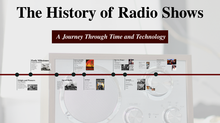 The Evolution of Radio Shows by Eric Cather on Prezi