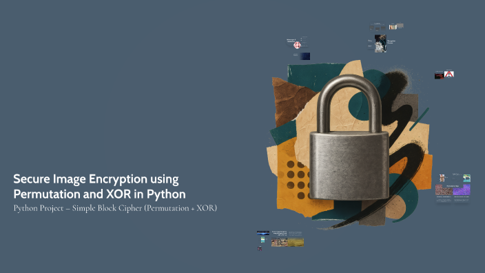 Secure Image Encryption using Permutation and XOR in Python by Ahmed ...