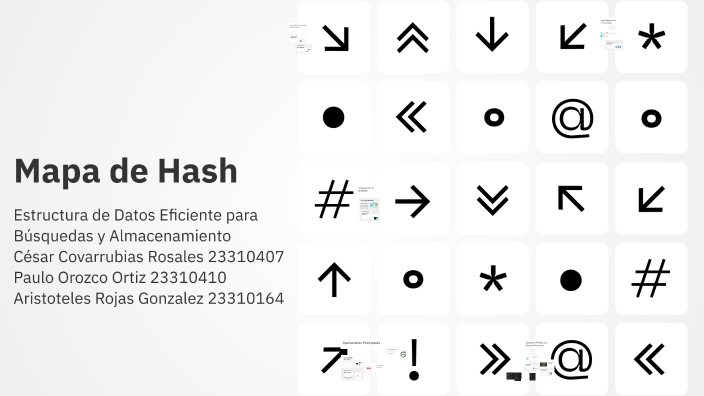 Mapa de Hash by Aristoteles Gonzalez on Prezi