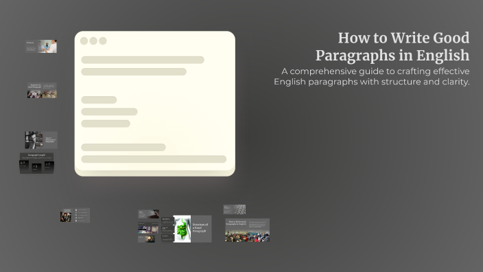 How to Write Good Paragraphs in English by Kurd Hi on Prezi