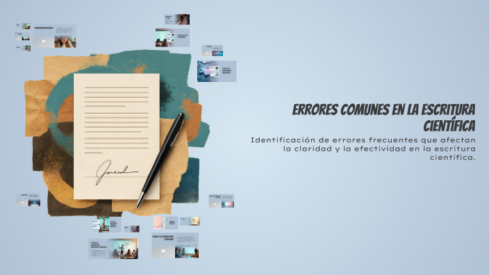Errores Comunes en la Escritura Científica by Nicole Abarca on Prezi