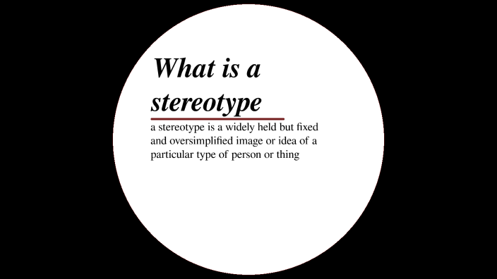 Single Story Stereotypes by Gabriel Pritt on Prezi