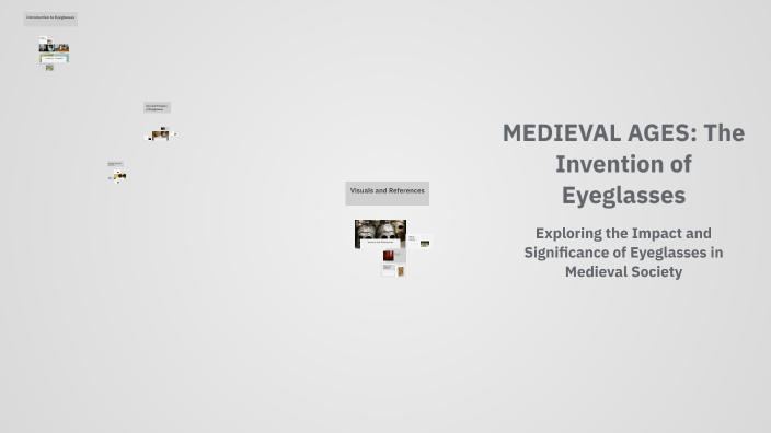 MEDIEVAL AGES: The Invention of Eyeglasses by EDELREY JANE SANTILLANA ...