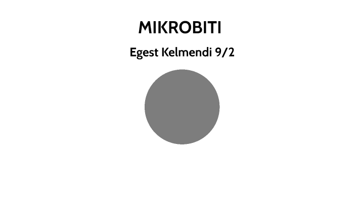 mikrobiti by egest kelmendi on Prezi