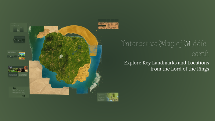 Interactive Map of Middle-earth by Jaylen Reynolds on Prezi