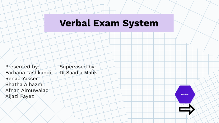 Verbal exam system by farhana hasan on Prezi