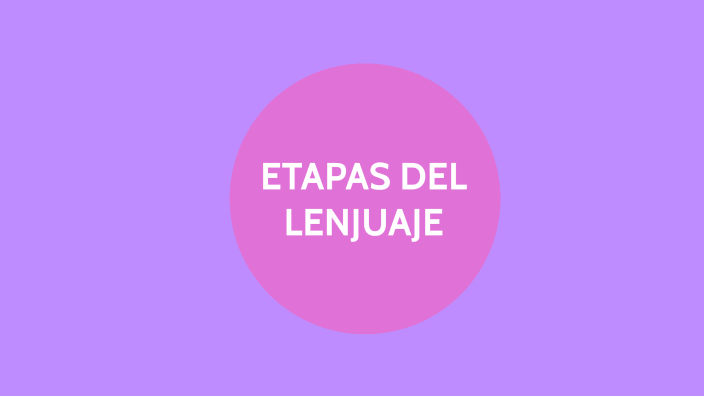 ETAPAS DEL DESARROLLO DEL LENGUAJE by Laura Vidales Torres on Prezi