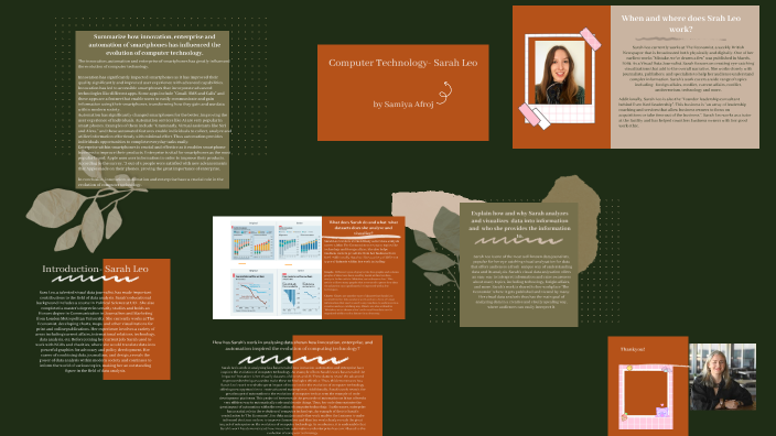 Sarah Leo by SAIM IMAM SAMAOSA on Prezi