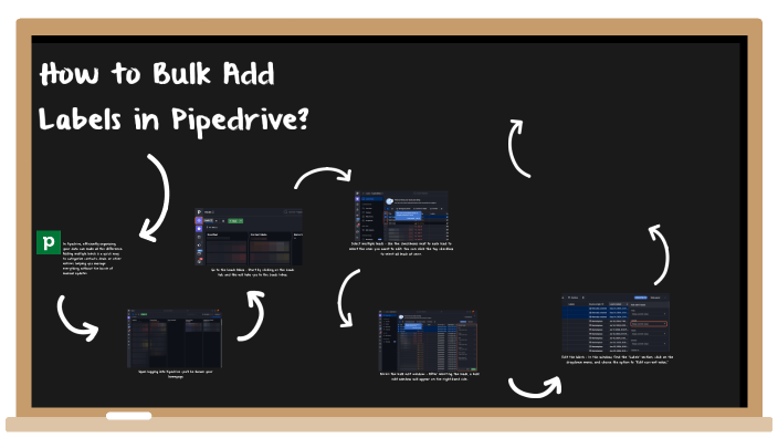 How to Bulk Add Labels in Pipedrive? by Johnson Gutierrez on Prezi