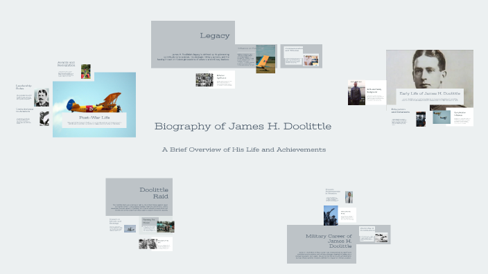 Biography of James H. Doolittle by Malak Elmokdem on Prezi