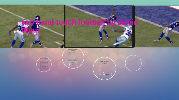 two hand touch football by devin winn on Prezi