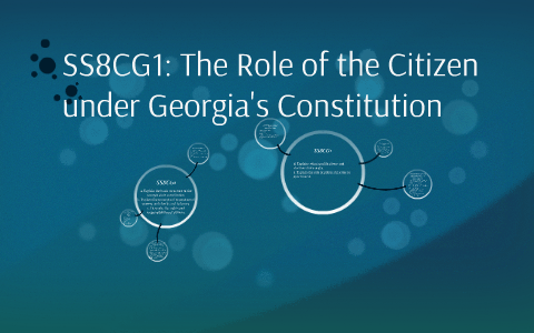 SS8CG1: The Role of the Citizen under Georgia's Constitution by Jessica ...