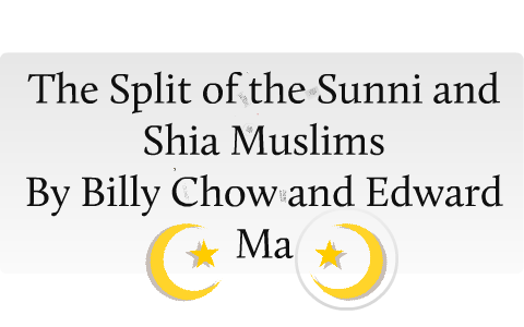 Split of Sunni and Shia Muslims by Billy Chow on Prezi