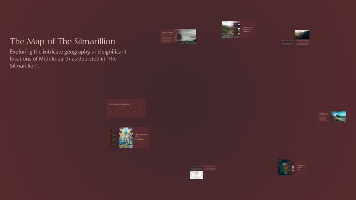 The Map of The Silmarillion by Sara Lee on Prezi