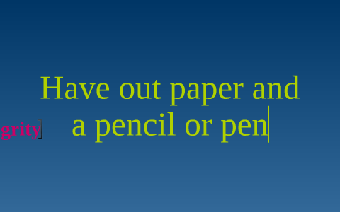 Freshman Focus-Week 6 by Kevin Piner on Prezi