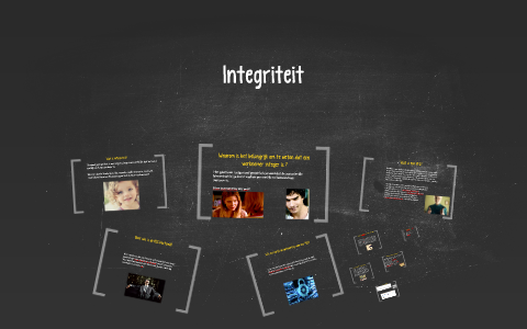 Integriteit by on Prezi