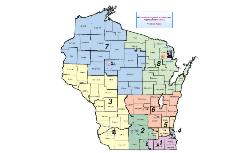 Wisconsin District map by Topanga Bergene on Prezi
