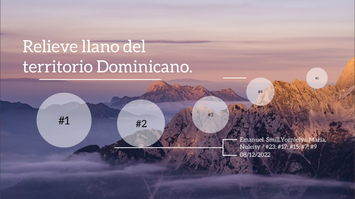 Relieve llano del territorio Dominicano by on Prezi
