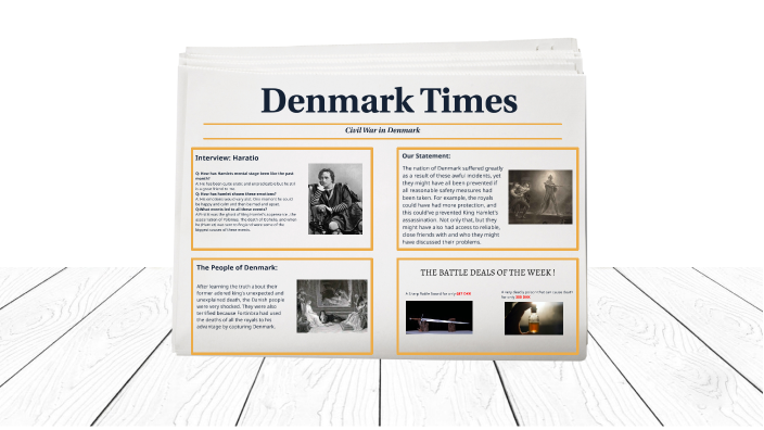 Hamlet Newspaper by Cristian Mendoza Fernandez on Prezi