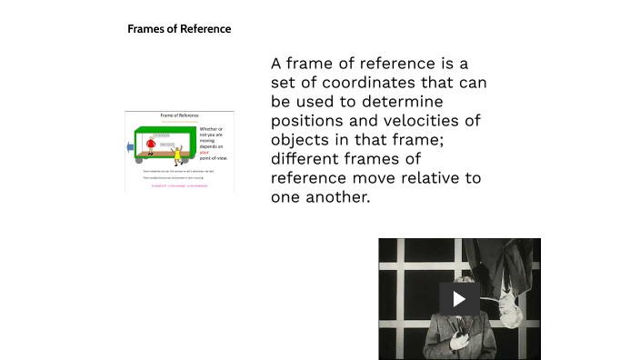 Frames of Reference by Kevin Lavin on Prezi