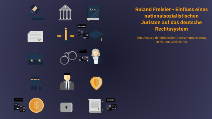 Roland Freisler - Einfluss eines nationalsozialistischen Juristen auf ...