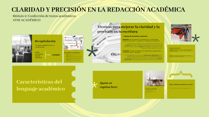 Clarity and Precision in Academic Writing by Icla DeFatima on Prezi
