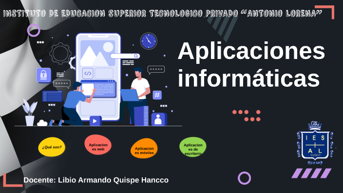 Aplicaciones informáticas by Libio Armando Quispe Hancco on Prezi