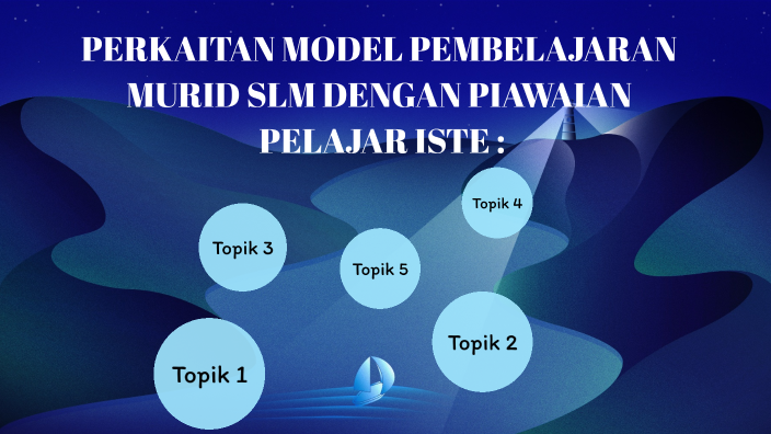 PERKAITAN MODEL PEMBELAJARAN MURID SLM DENGAN PIAWAIAN PELAJAR ISTE by ...