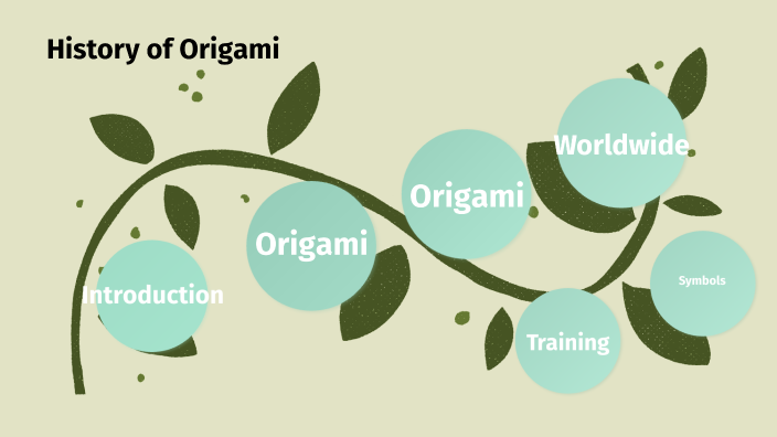 Origami history by on Prezi