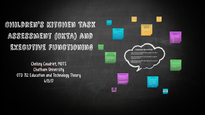 Children's Kitchen Task Assessment (CKTA) by Chelsey Coudriet on Prezi