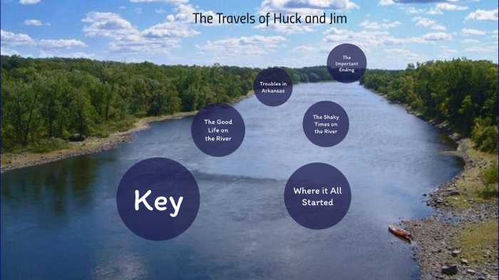 Huck Finn Map by Dylan Richards on Prezi
