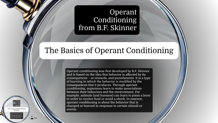 Operant Conditioning from B.F. Skinner by Dejza Sims on Prezi