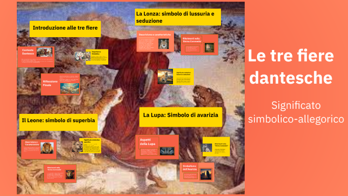 Le tre fiere dantesche by benedetta guaricci on Prezi