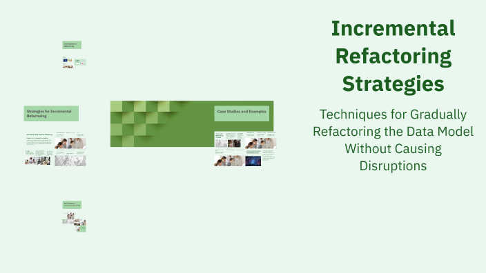 Incremental Refactoring Strategies by Shobhit Chatterjee on Prezi