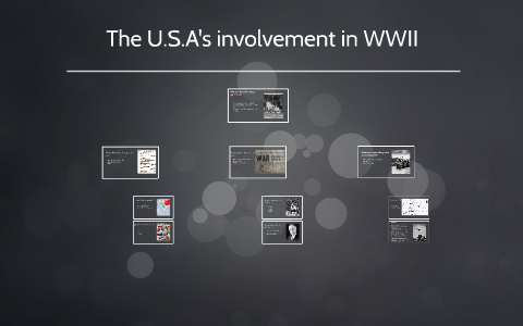 The U.S.A's involvement in WWII by on Prezi