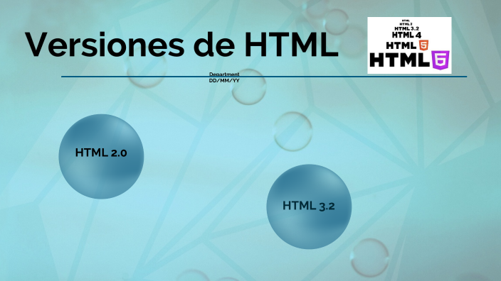 Versiones de HTML by Harol Alcantara on Prezi
