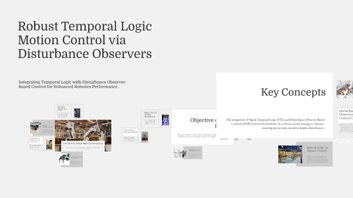Robust Temporal Logic Motion Control via Disturbance Observers by David ...