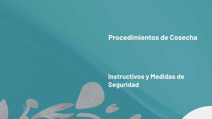 Inducción para la Cosecha de Cranberries by Hernan Toloza on Prezi