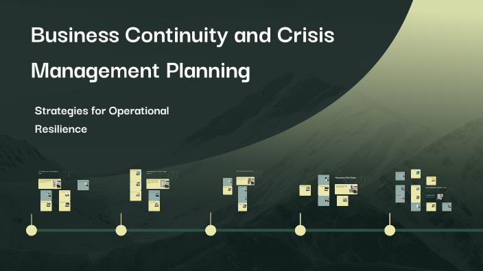 Business Continuity and Crisis Management Planning by priyanka nigam on ...