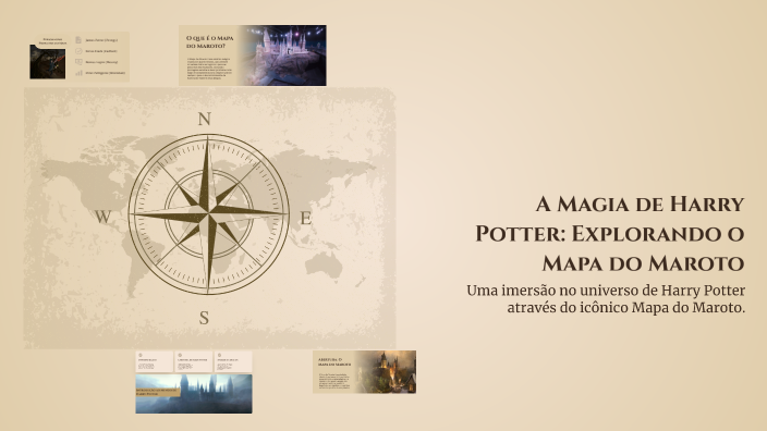 A Magia de Harry Potter: Explorando o Mapa do Maroto by Edivone Araújo ...