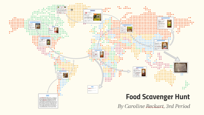 Food Scavenger Hunt by Ivy R on Prezi