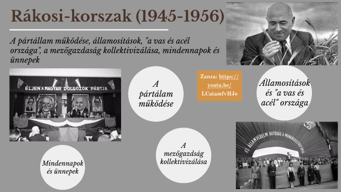 A Rákosi-korszak by Sárosdi Kristóf on Prezi