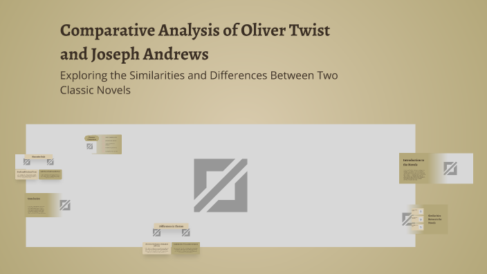 Comparative Analysis of Oliver Twist and Joseph Andrews by Kaan mert ...