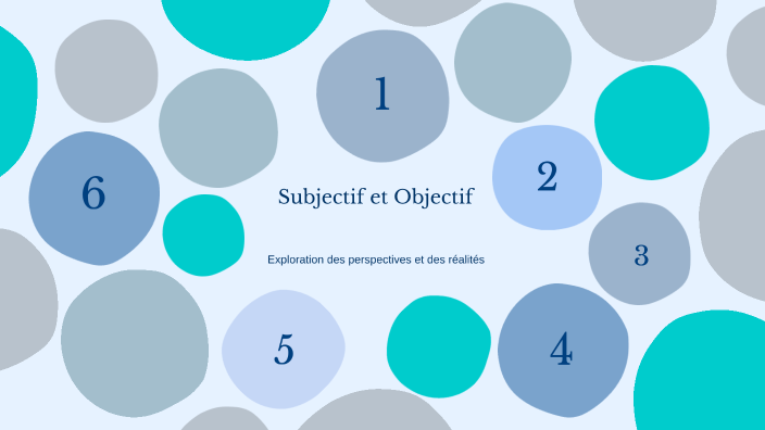 Subjectif et Objectif by Thảo Vũ Phương on Prezi