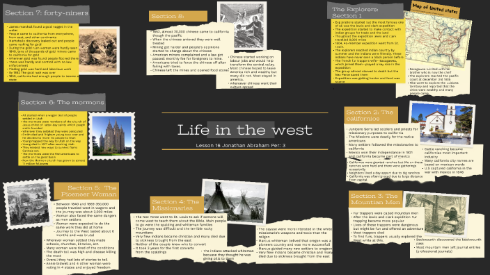 Lesson 16 Life in the West by Jonathan Abraham on Prezi